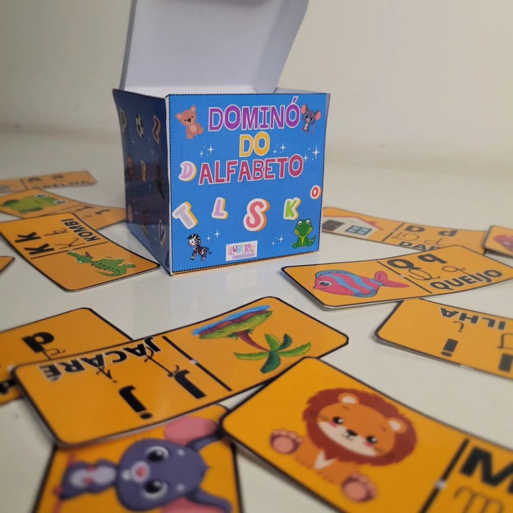 DOMINÓ DO ALFABETO – Ilustre Pedagógica