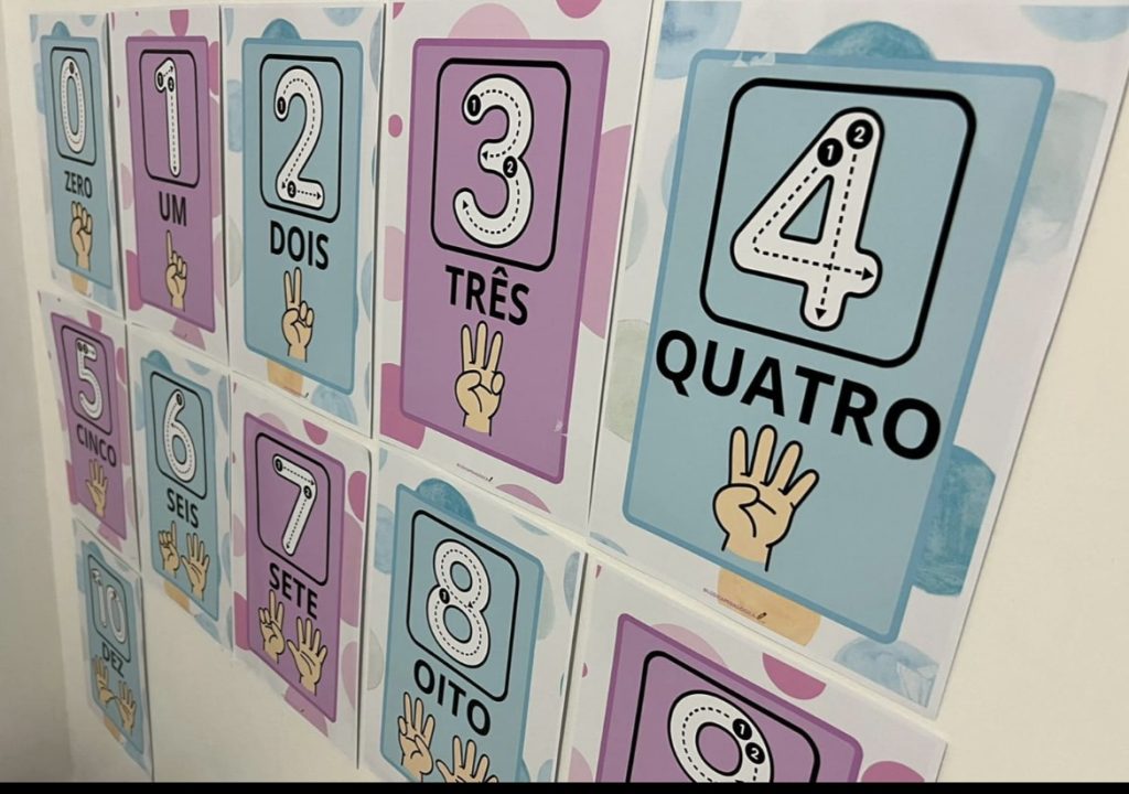 NÚMEROS DE PAREDE – Ilustre Pedagógica