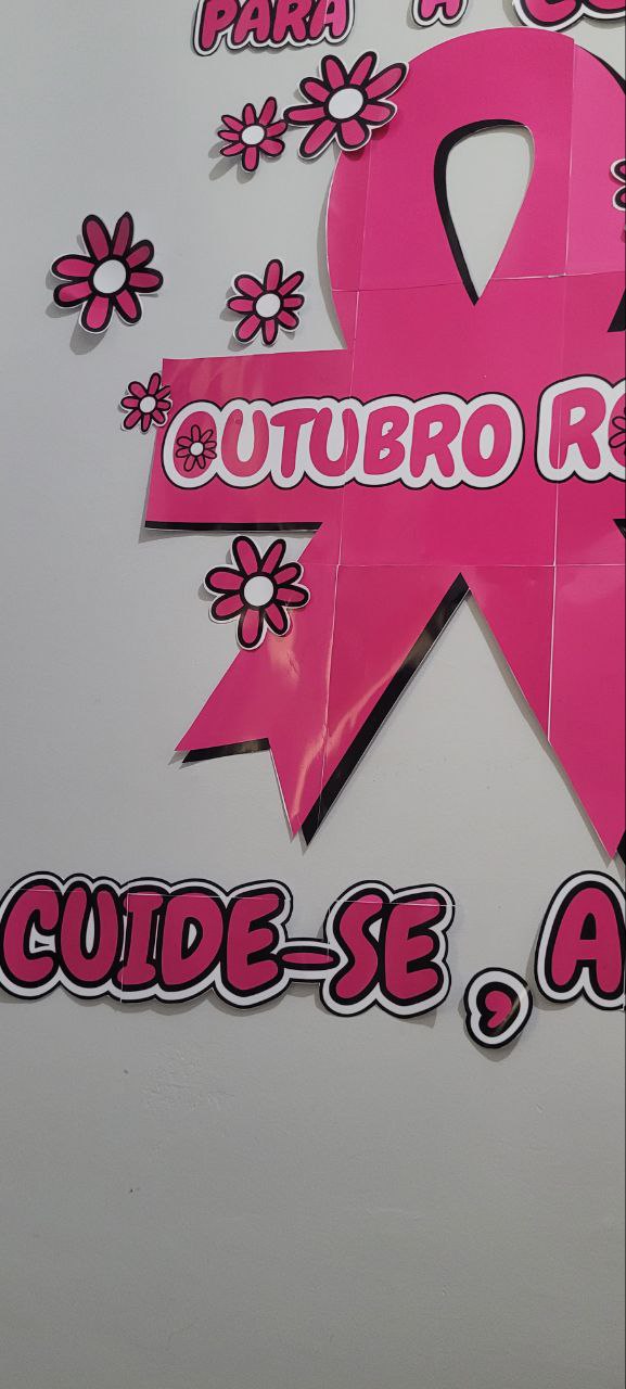 MURAL OUTUBRO ROSA – Ilustre Pedagógica