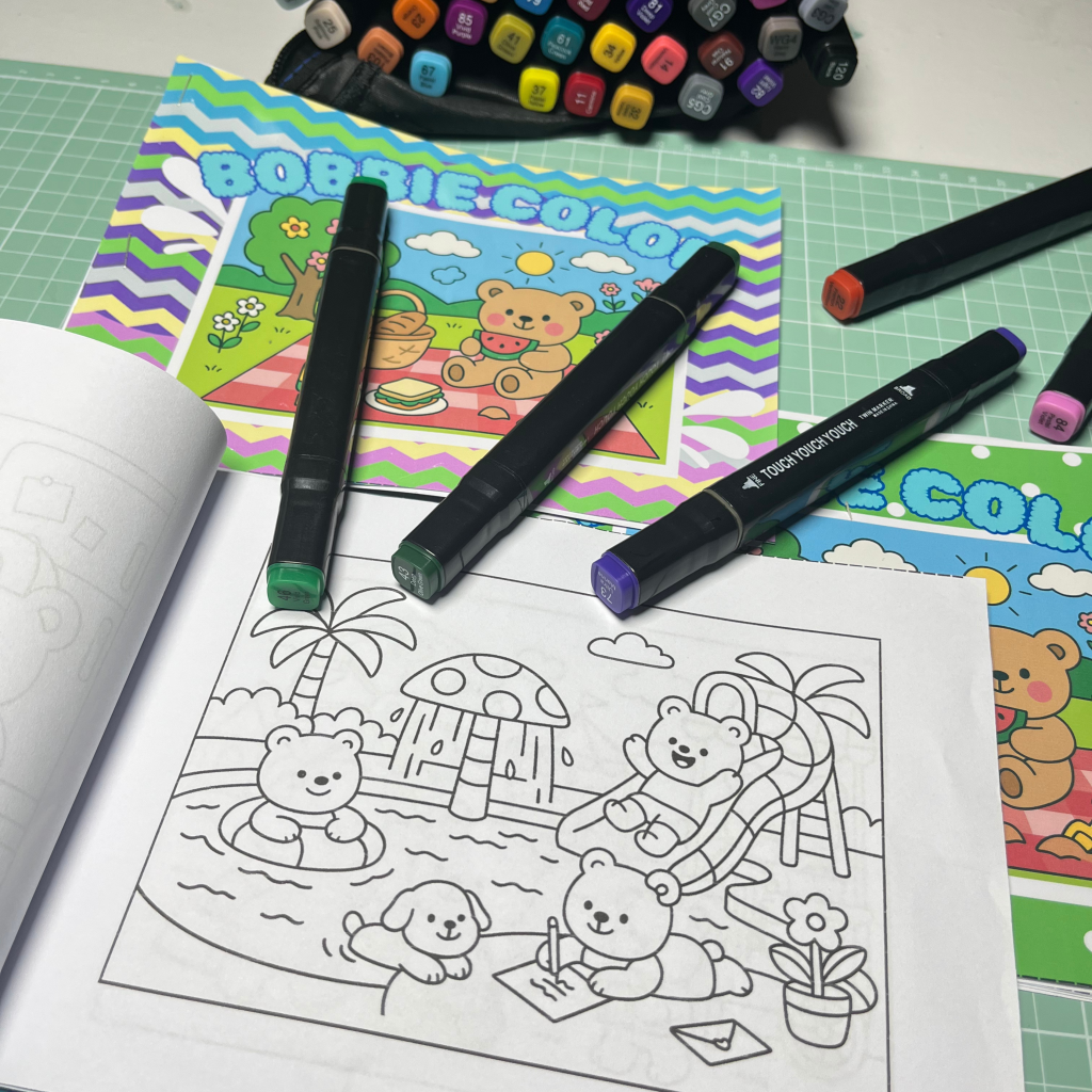 LIVRINHO PARA COLORIR: BOOBIE COLORS – Ilustre Pedagógica